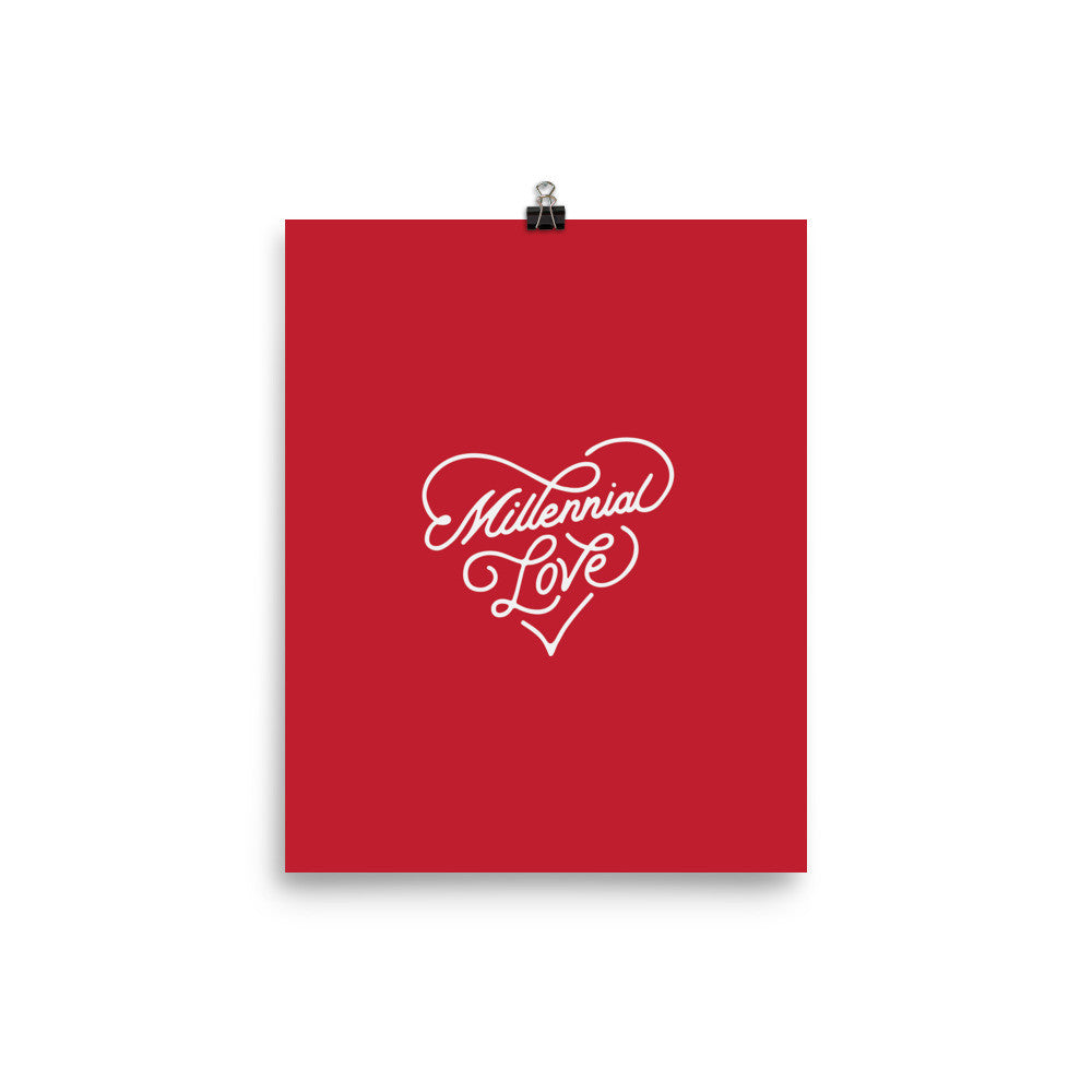 Millennial Love (8x10 Poster) – Giant Hugs
